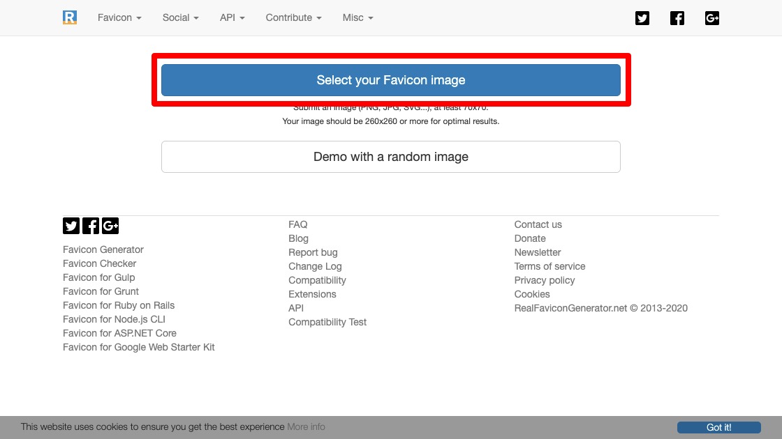 WordPressのサイトアイコン（ファビコン）を設定する3つの方法 – RYOB.net